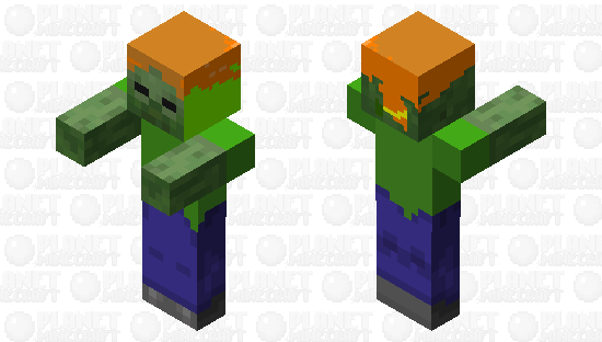 Alex zombie Minecraft Mob Skin