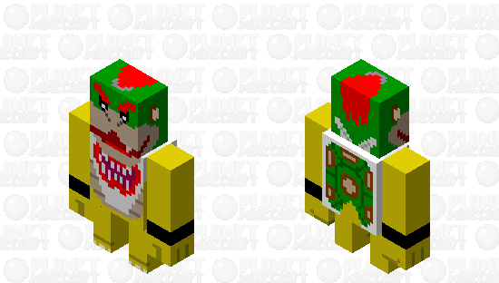bowser jr v2 (super mario) Minecraft Mob Skin