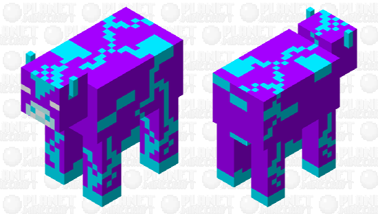 thunder cow Minecraft Mob Skin