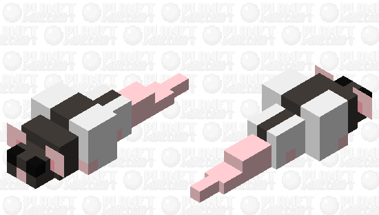 Pipp the Rat (Silverfish) Minecraft Mob Skin