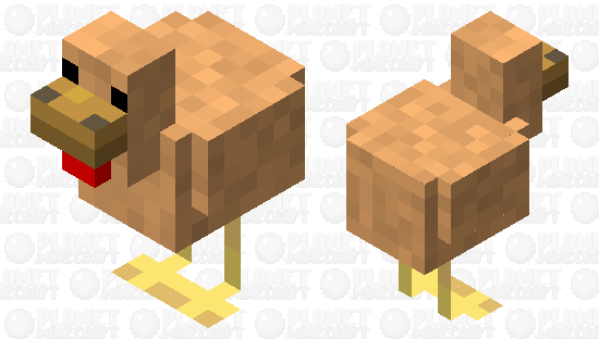 more realistic chicken Minecraft Mob Skin