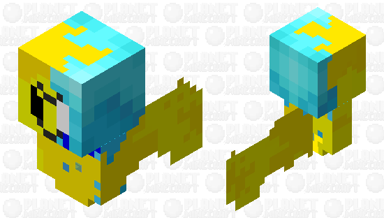 half golden alley Minecraft Mob Skin