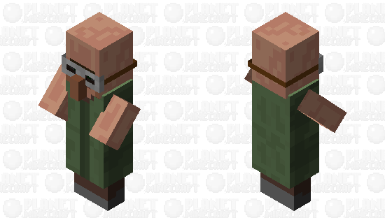 Stupid Blacksmith Minecraft Mob Skin