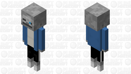 skeleton sans Minecraft Mob Skin