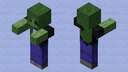 Non binary skeleton Minecraft Mob Skin