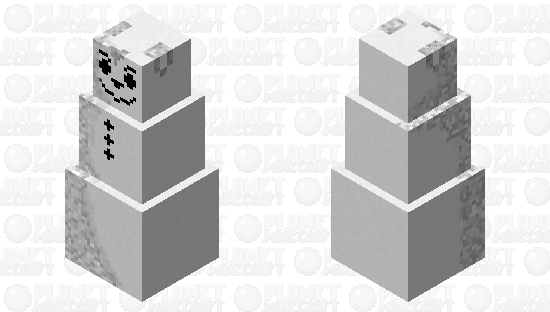 Snowman Minecraft Mob Skin