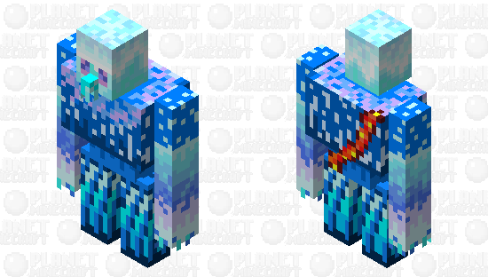 Icy golem Minecraft Mob Skin