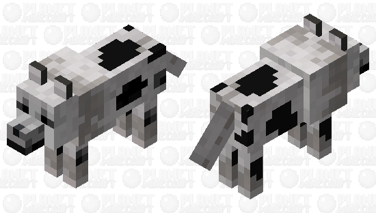 Spotted Dog Minecraft Mob Skin