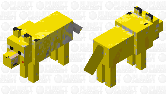 Pika chow Minecraft Mob Skin