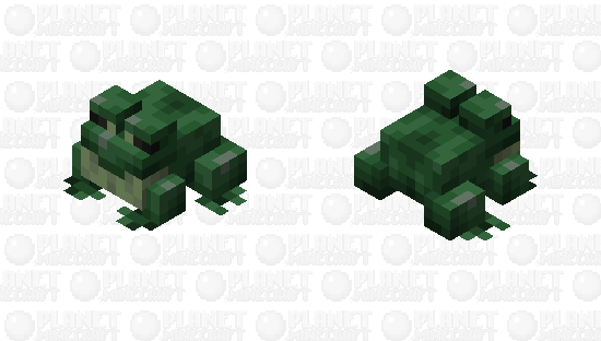 Swamp frog Minecraft Mob Skin