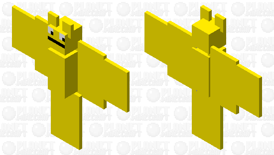 Yellow Minecraft Mob Skin