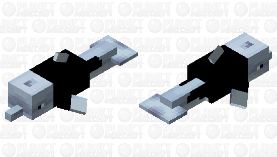 Dolphin Lawyer Minecraft Mob Skin