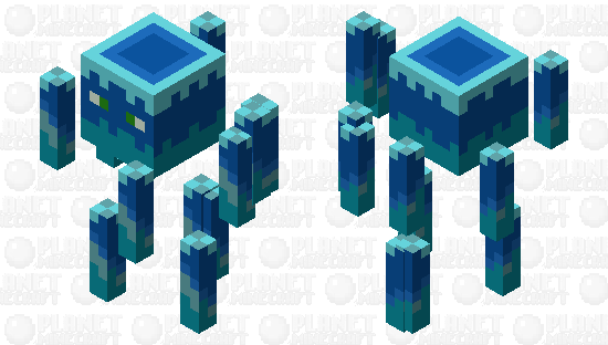 Blue Blaze Minecraft Mob Skin