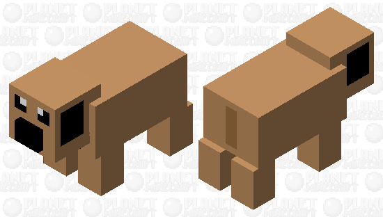 mastiff Minecraft Mob Skin