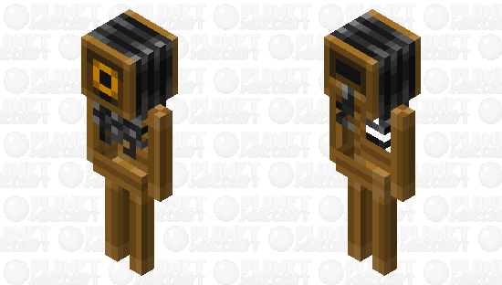 Camera Skeleton Minecraft Mob Skin