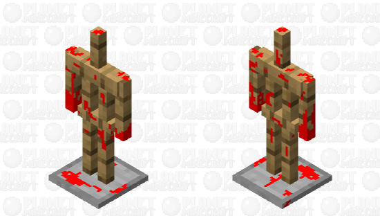 Blood Armor Stand Minecraft Mob Skin