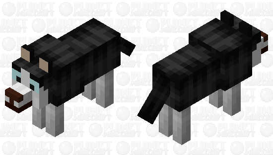 Husky Minecraft Mob Skin