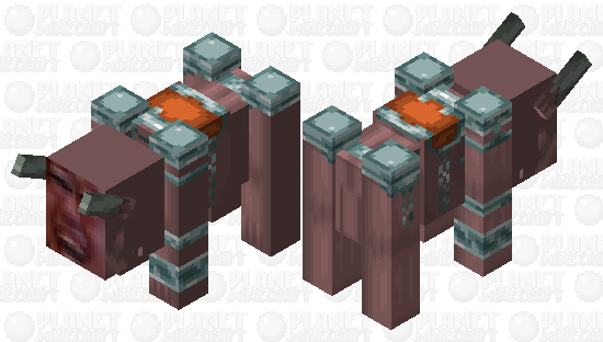 KaMuSaMa ravager Minecraft Mob Skin