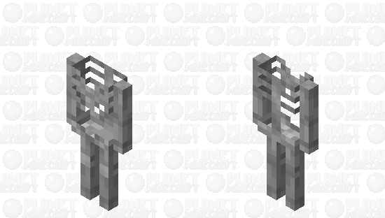 Just a Skeleton body Minecraft Mob Skin