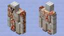 red iron golem Minecraft Mob Skin