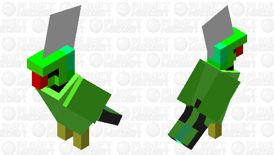 Parakeet Minecraft Mob Skin