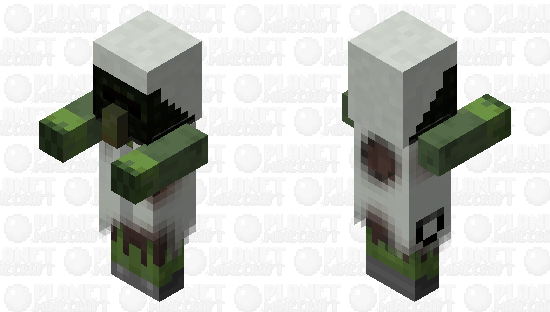 Zombified Beekeeper Minecraft Mob Skin