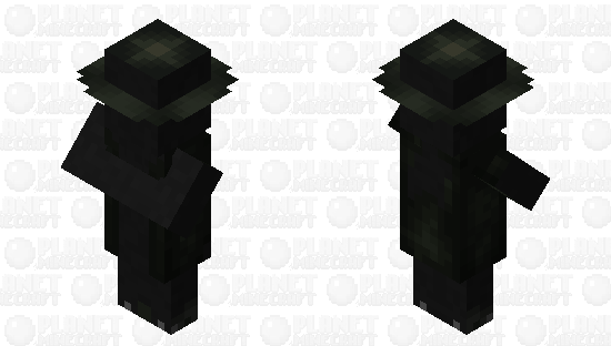 The Grey Man / The Hatman from L$D Dream Emulator Minecraft Mob Skin