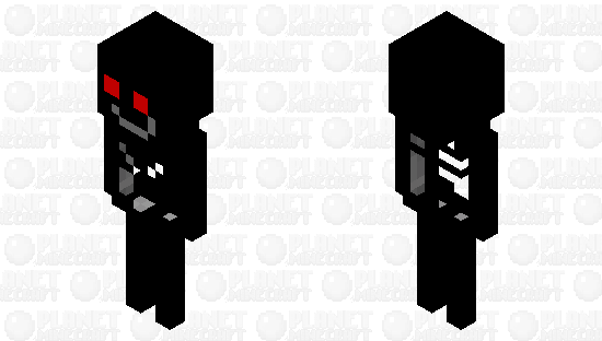 Evil Skeleton Minecraft Mob Skin