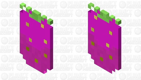 strawberry cape Minecraft Mob Skin