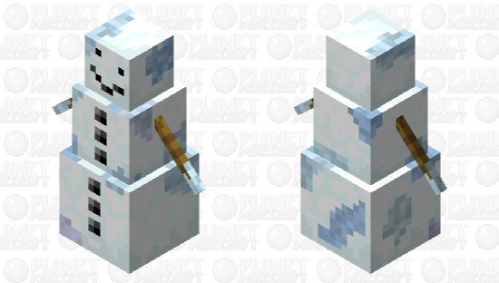 frozen golem Minecraft Mob Skin