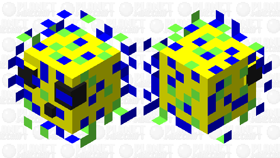 Random cool noob head Minecraft Mob Skin