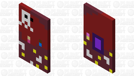 The nether cape Minecraft Mob Skin