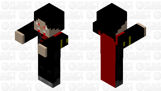 Bloodthirsty Vampire Minecraft Mob Skin