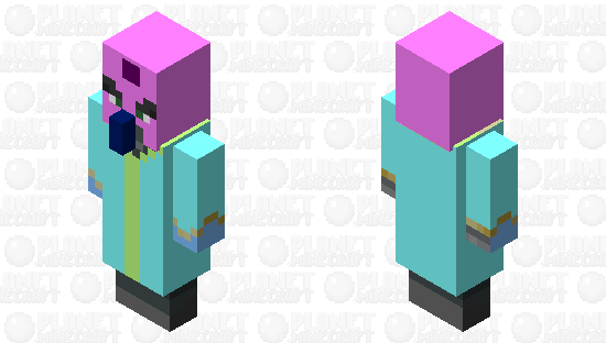 evoker cristal gem Minecraft Mob Skin