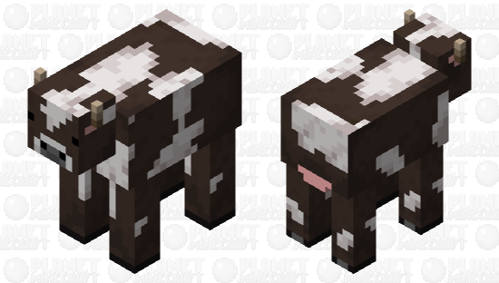 Cow custom tweak Minecraft Mob Skin