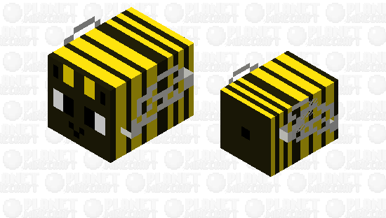 Bee Chicken Minecraft Mob Skin