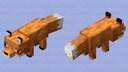 Gray Fox Texture Minecraft Mob Skin