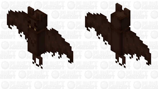 [old] bat | original mob skin by vvampyre Minecraft Mob Skin
