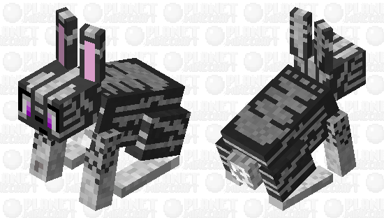 magical bunny Minecraft Mob Skin