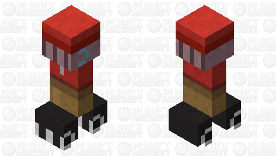 Marty the Rabbit Boy's musical blender Minecraft Mob Skin