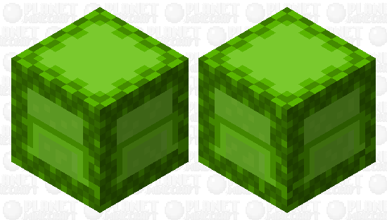 Green Shulker Minecraft Mob Skin