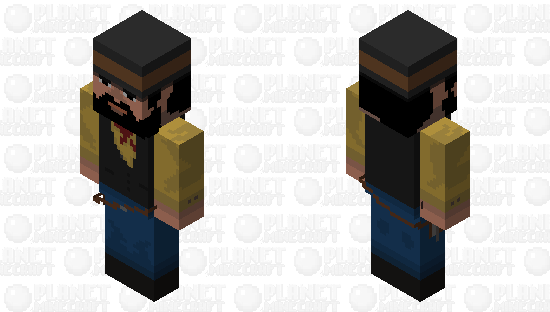 Rdr2 laramie gang 2 Minecraft Mob Skin