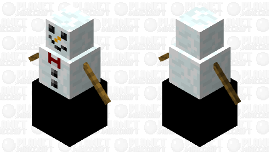 snowman winter Minecraft Mob Skin