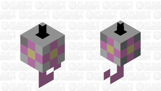 Cute Fishing bobber! Minecraft Mob Skin