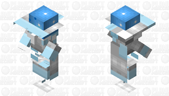 Cursed Villager Minecraft Mob Skin