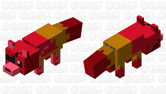 foxy the foz Minecraft Mob Skin