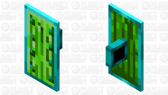 Diamond And Emerald Shield Minecraft Mob Skin