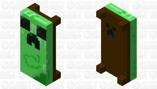 Creeper Bed Minecraft Mob Skin