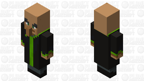 Villager Elite Evoker Minecraft Mob Skin
