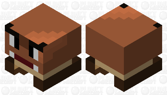 Goomba Minecraft Mob Skin